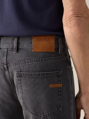 Zegna Roccia Stone-washed Slim Fit Jeans