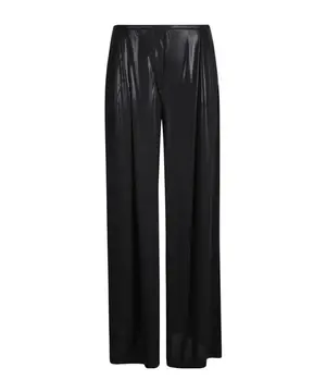 Norma Kamali High-waisted Wide-leg Pants