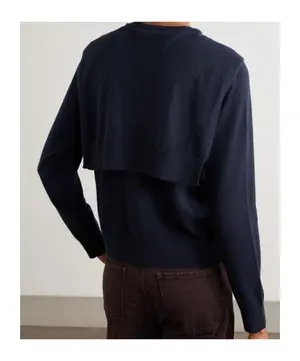 Arch4 Eldergrove Tie-detailed Organic Cashmere Sweater - Black