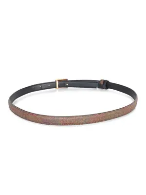 Etro Reversible Paisley Belt