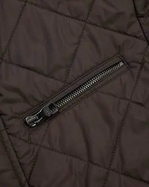 FERRAGAMO Quilted Long Sleeve Jacket
