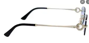 BVLGARI Rimless Sunglasses