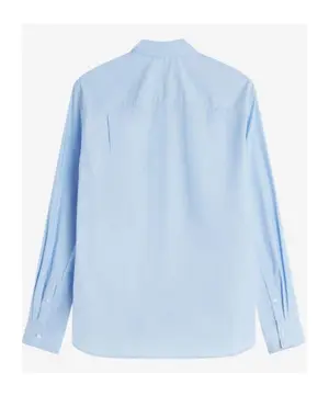 Maison Kitsuné Fox Embroidered Shirt - Blue