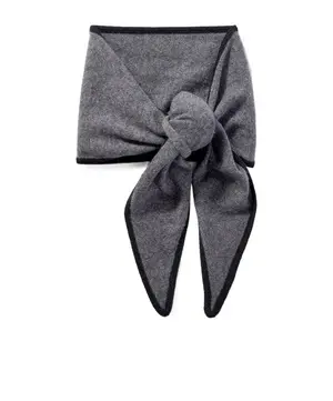 LISA YANG Chelsea Cashmere Scarf - Black