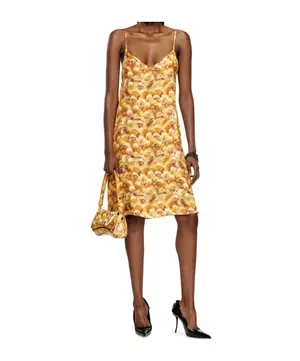 DIESEL® D-ulcet" Print Midi Dress