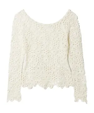 Norma Kamali Off Shoulder Raglan Top - Cream