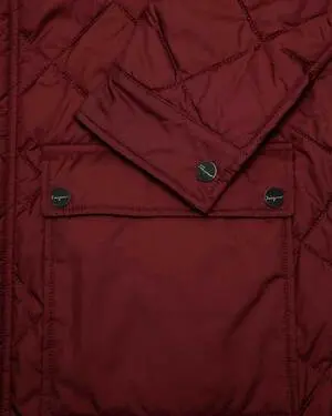 FERRAGAMO Quilted Jacket - Brown