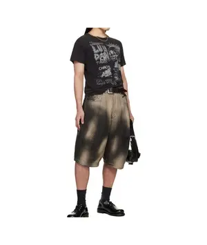LU'U DAN Distressed Denim Shorts