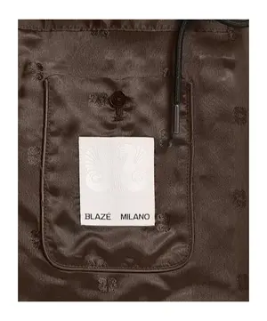 BLAZÉ MILANO Wool Blend Jacket With Button Details