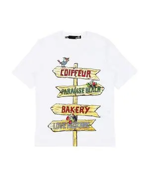 Moschino Moschino Printed Cotton T-Shirt No