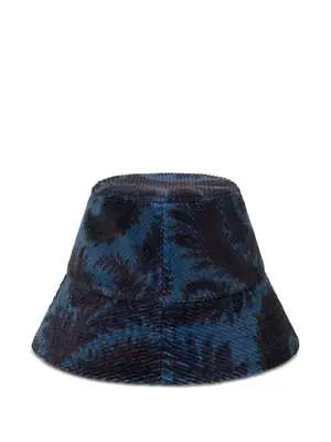 Etro Foliage Print Bucket Hat - Black