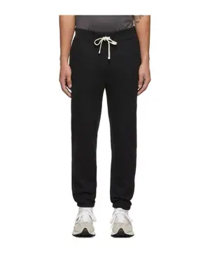 Polo Ralph Lauren Pony Embroidered Drawstring Sweatpants - Black