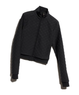 Gucci Gg Jersey Jacquard Zip-up Jacket
