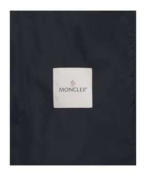 Moncler Quilted Hooded Rain Jacket - Black