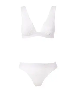 Missoni Textured Bikini Set - White