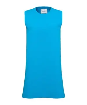 JIL SANDER Sleeveless Knitted Mini Dress