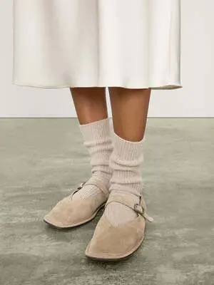 LISA YANG Ribbed Cashmere Socks