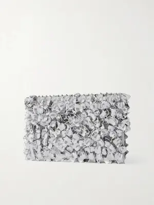 Simkhai Reese Beaded Chain-strap Clutch Bag