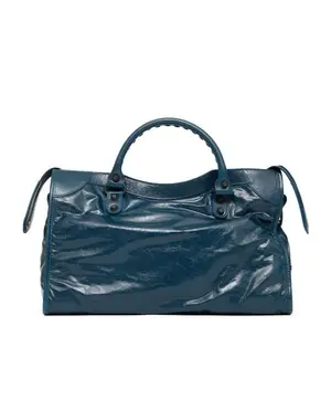 Balenciaga Medium Le City Tote Bag - Blue
