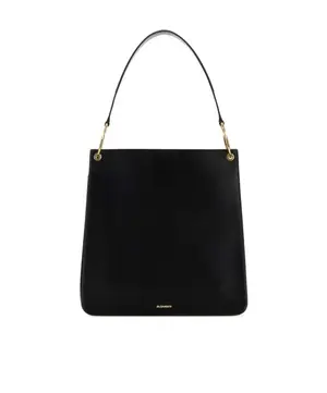 JIL SANDER Logo Detailed Shoulder Bag
