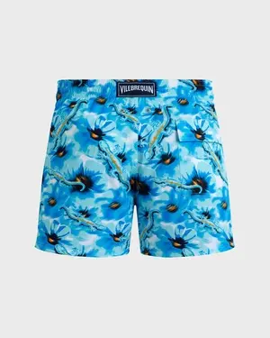 Vilebrequin Drawstring Swim Trunks - Blue