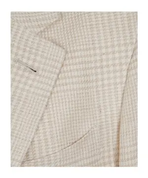 Zegna Checked Single-breasted Blazer - No