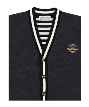 Bonpoint Wool Knit Cardigan - Black