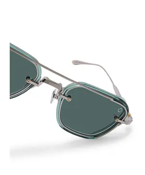 AKONI Jura Geometric Sunglasses - Gray