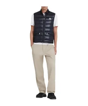 Moncler Gui Quilted Down Vest - Black