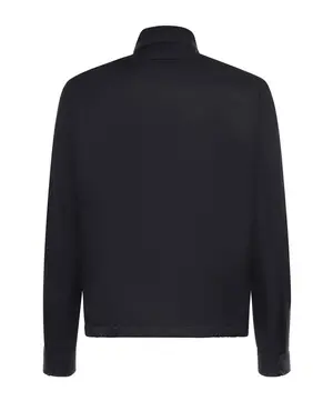 Zegna 100 Cc Scooter Zip Jacket - Blue