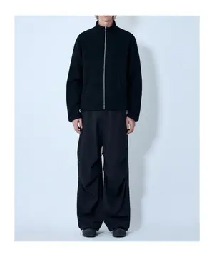 RIER Fleece Full-zip Jacket - Black