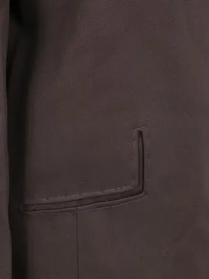 ENTIRE STUDIOS Cut-out Pocket Long Sleeve Top