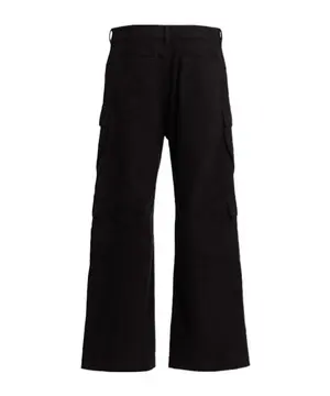 Rick Owens Double Cargo Cotton Jeans - Black