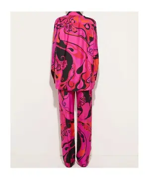 Emilio Pucci Printed Oversized Shirt - Pink