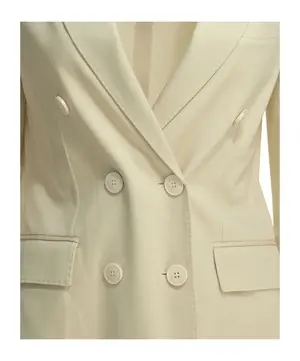 CIRCOLO 1901 Double-breasted Blazer - Beige