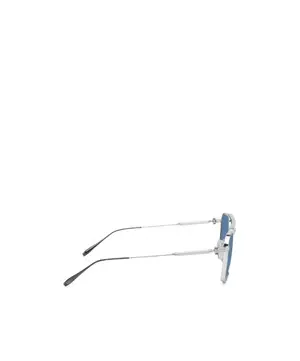 AKONI Telesto Sunglasses - Brushed Silver