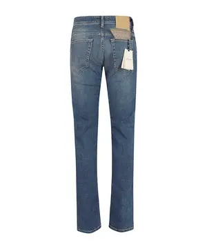 Jacob Cohen Belt Loop Jeans - Mediumblue