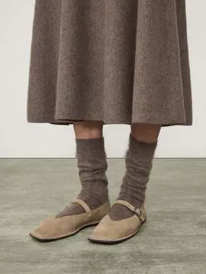LISA YANG Brushed Cashmere Socks