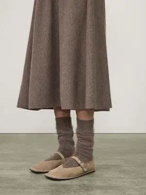 LISA YANG Brushed Cashmere Socks
