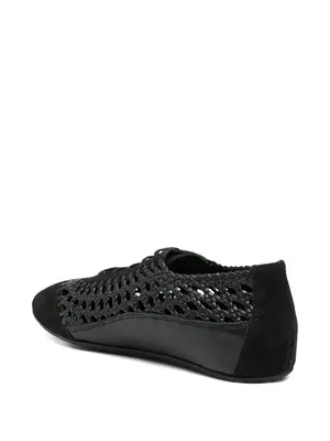 Hereu Lace-up Low-top Woven Flats