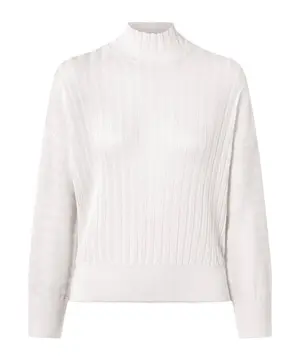 Proenza Schouler Luiza Ribbed-knit Turtleneck Sweater - White