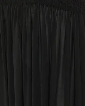 Alaïa Pleated Loose Fit Trousers