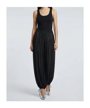 Alaïa Pleated Loose Fit Trousers