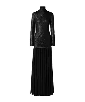 Norma Kamali Sequined Evening Dresses