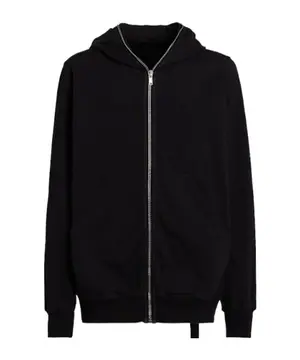 Rick Owens Jumbo Gimp Cotton Sweatshirt - Black