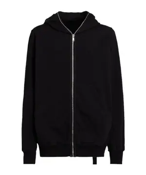 Rick Owens Jumbo Gimp Cotton Sweatshirt - Black