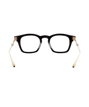 AKONI Geometric Full Rim Eyeglasses - Black
