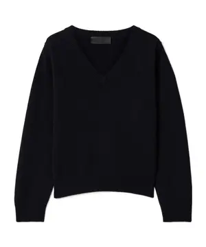 NILI LOTAN Priya V-neck Long Sleeve Sweater