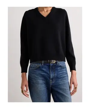 NILI LOTAN Priya V-neck Long Sleeve Sweater
