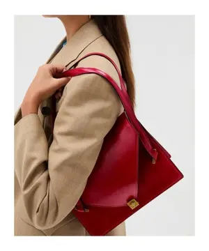 Versace Severine Shoulder Bag - Red